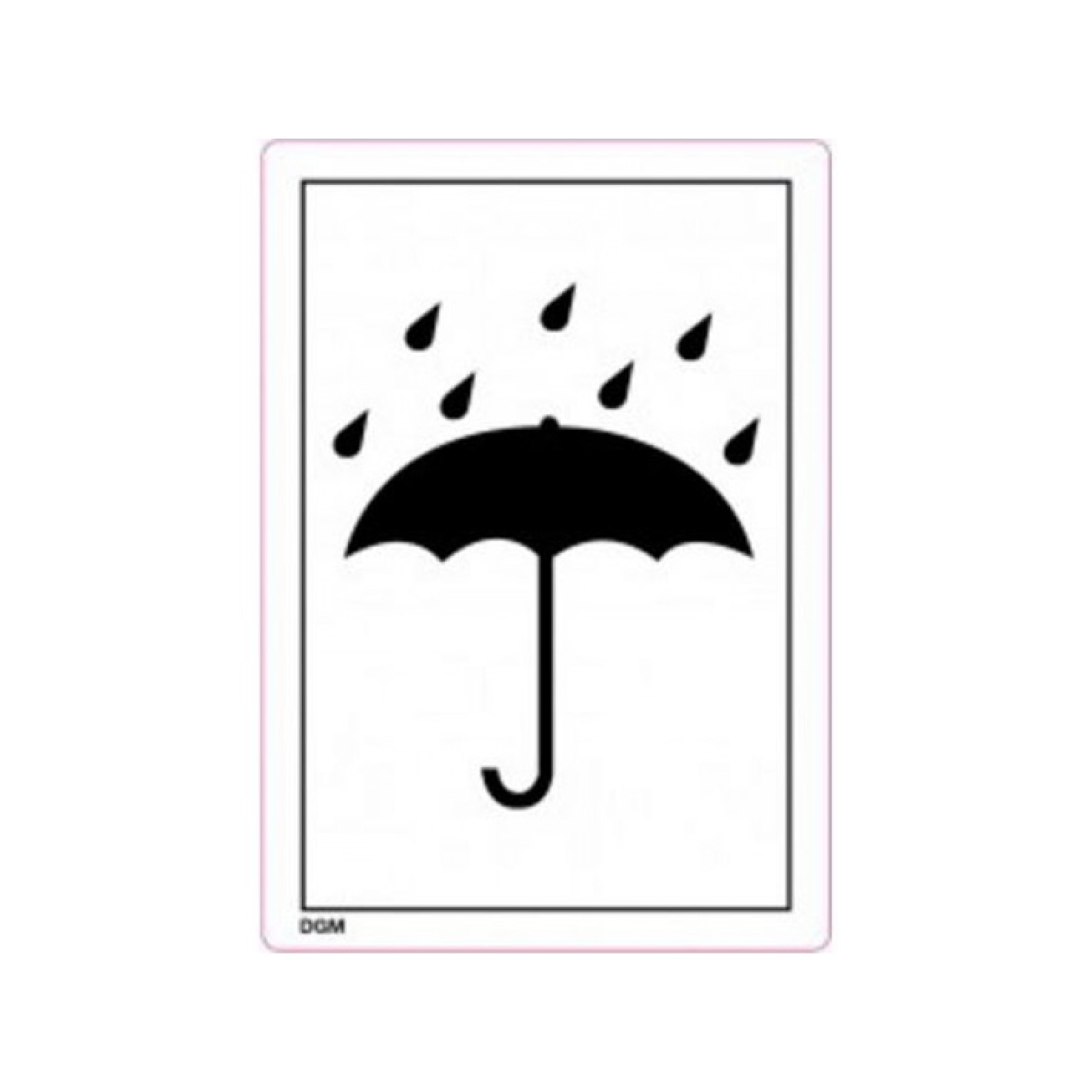 Etiqueta “Mantener Seco”