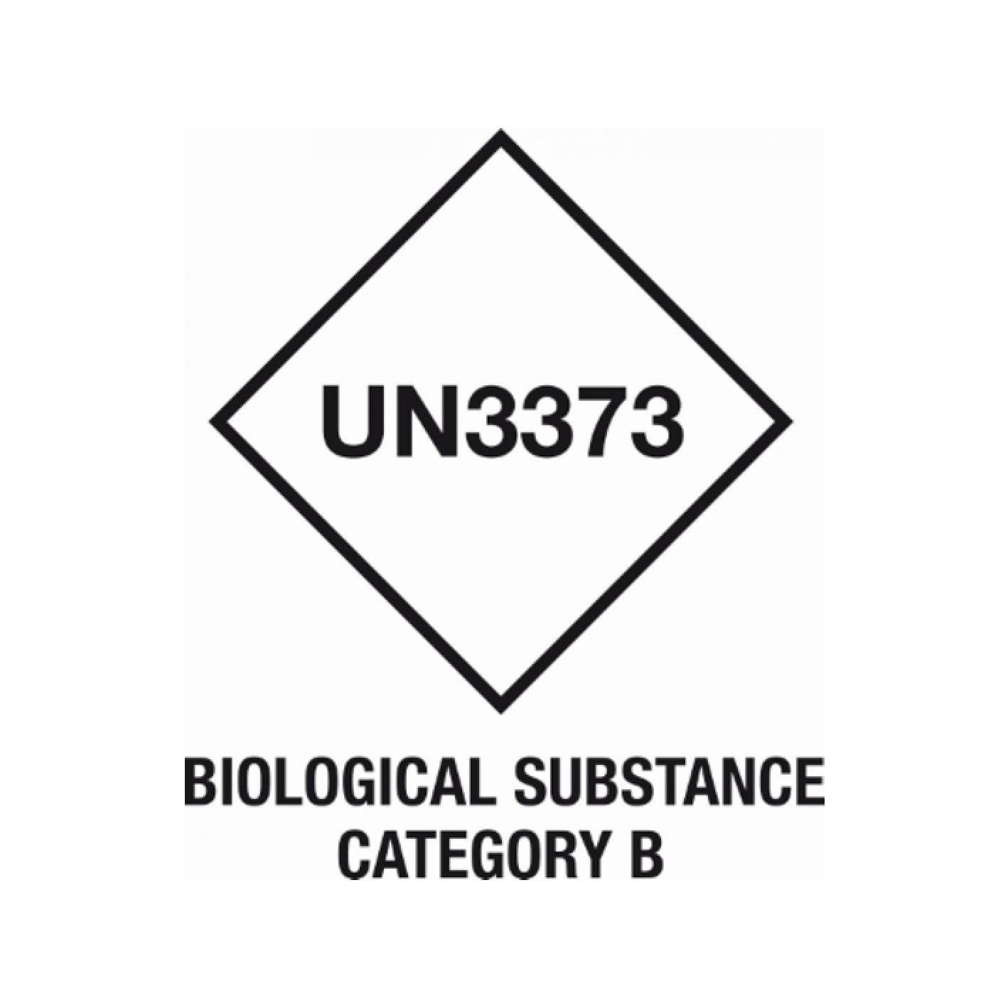 Etiqueta "Sustancia Biológica" CATB