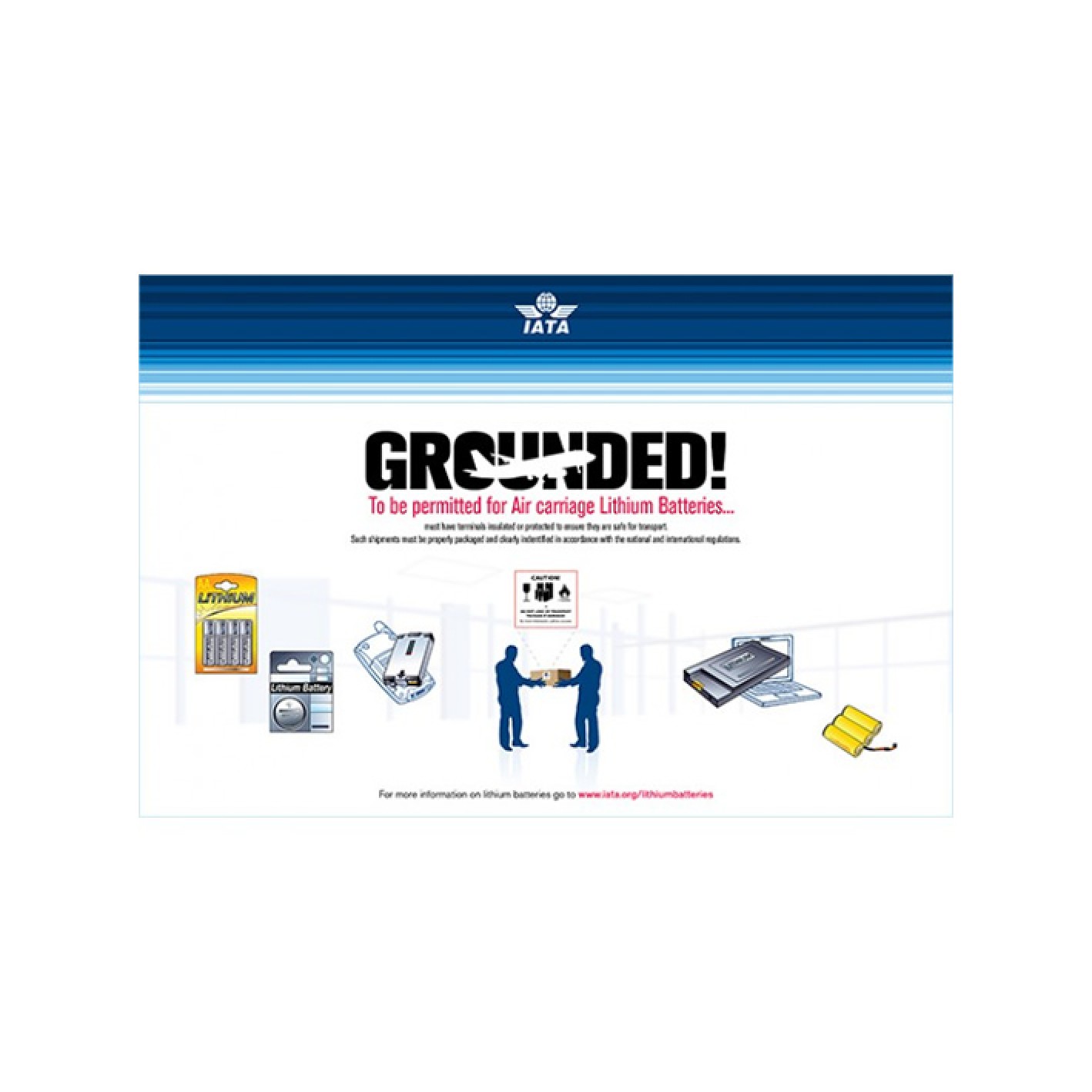 Lithium Battery Awareness Poster