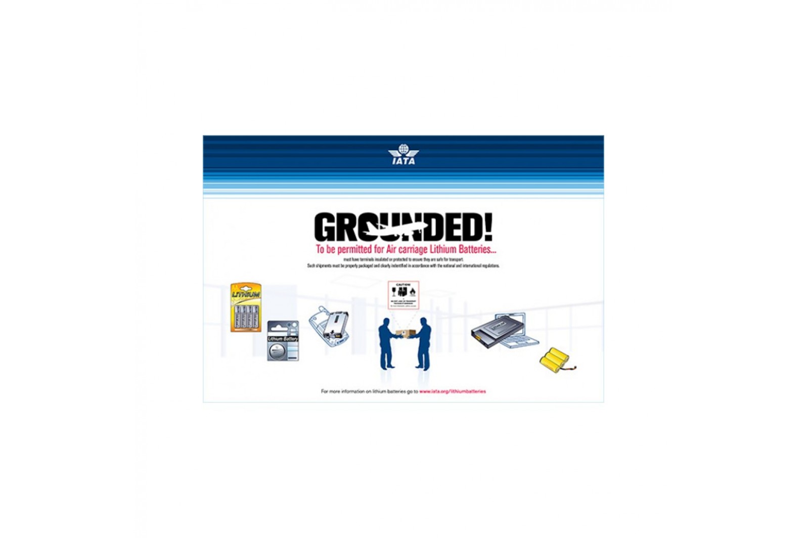 Lithium Battery Awareness Poster | DGM