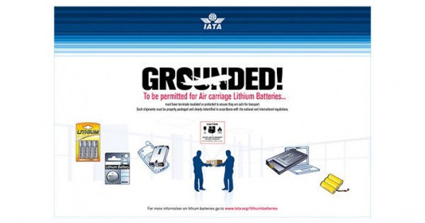 Lithium Battery Awareness Poster | DGM